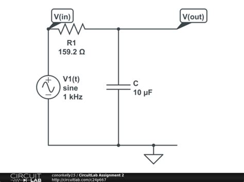 CircuitLab Assignment 2 CircuitLab