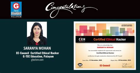 G Tec Palayam On Linkedin Cehv11 Cehtraining Eccouncil Gtecpalayam