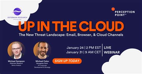 Perception Point On Linkedin Webinar The New Threat Landscape — Email