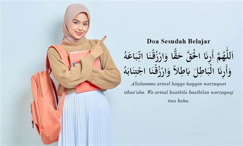 5 Doa Sesudah Belajar Dalam Bahasa Arab Dan Latin Lengkap
