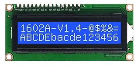 Display LCD Retroiluminado Azul Con Modulo IIC I C Compatible Arduino Aquasat