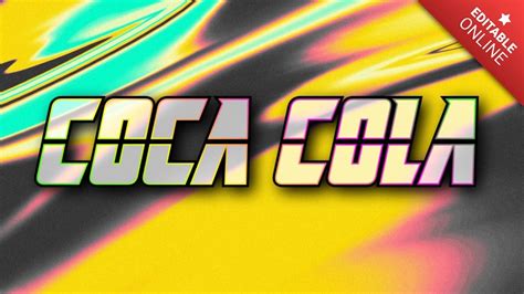Coca Cola Text Effect Generator