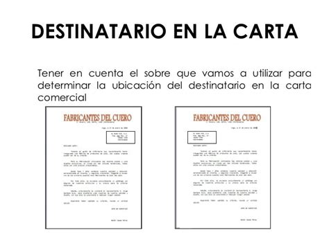 ¿quién Es El Destinatario ¿qué Es El Remitente Y Qué Es El