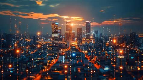 Creating A Futuristic Smart City With Ai Robots Digital Technology Sustainable Energy And