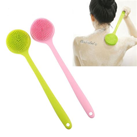 Silicone World Bath Brush Back Body Bath Shower Sc Grandado