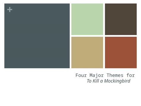Pptx Four Major Themes For To Kill A Mockingbird Dokumen Tips