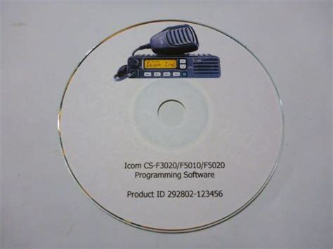 Icom CS F F Programming Software F F And F F TZSupplies Com