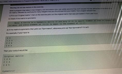 Solved Ary Cosc 1430 Introduction To Programming Home 40 8