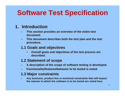 Pdf Software Test Specification Iit Computer Scienceoaldawud Slides