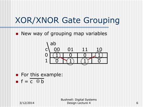Ppt 332437 Lecture 4 Variable Entered Karnaugh Maps And Mixed Logic Notation Powerpoint