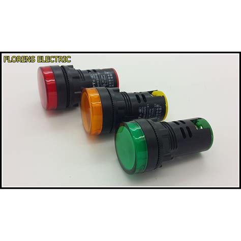Jual Lampu Led Push Knop Switch Button Box Panel Listrik V Shopee Indonesia