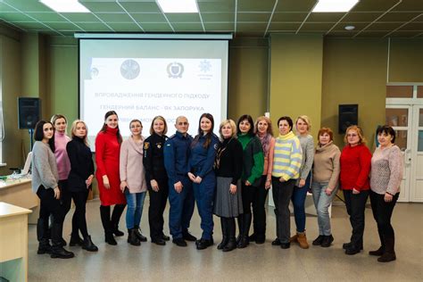 Law Enforcement Officers Conduct A Training On Countering The Most Common Gender Stereotypes