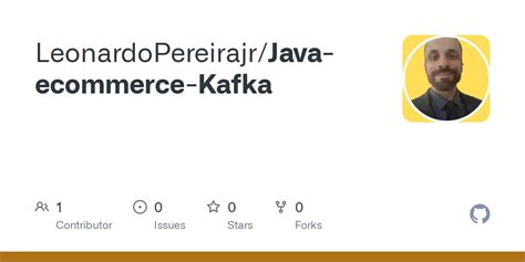 github leonardopereirajr java ecommerce kafka