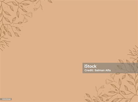 텍스트 꽃과 잎을위한 복사 공간이있는 간단한 현대 스타일의 벡터 디자인 템플릿 결혼식 초대 배경과 프레임 소셜 미디어 이야기 배경 화면 0명에 대한 스톡 벡터 아트 및 기타