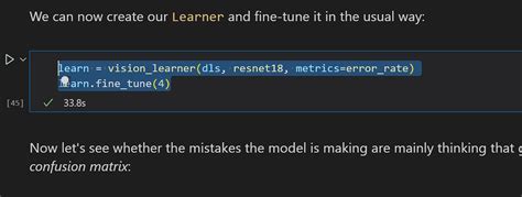 Learnfinetune Not Showing Progress Bar For Each Epoch Part 1 2022 Fastai Course Forums