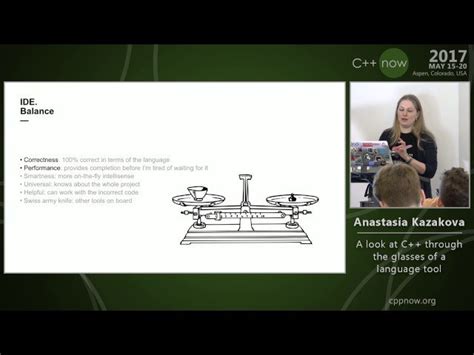 Cnow Talk A Look At C Through The Glasses Of A Language Tool From Cppnow Class Central