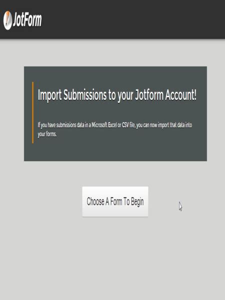 Import Data Data Management Jotform Import Data Data Management Jotform