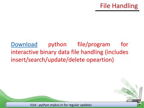 File Handling4pdf