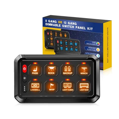 Casa Das Led´s Switch Panel Pro Rgb 8 FunÇÕes Via Bluetooth
