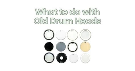 What To Do With Old Drum Heads All For Turntables