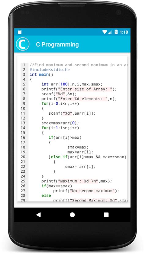 C Programming Apk For Android Download
