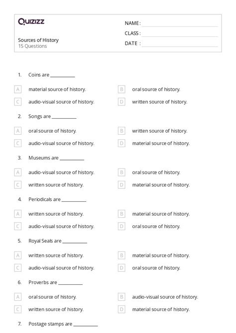 50 Assessing Credibility Of Sources Worksheets On Quizizz Free And Printable