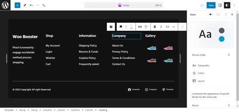 Woo Booster Block Theme Documentation Wordpress Active Themes