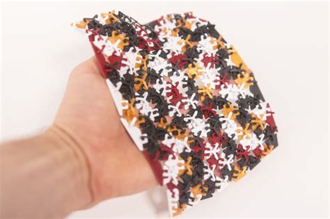 Model Of The Week 3d Printed Triangular Mesh Fabric [100x Better Than Polyester ]