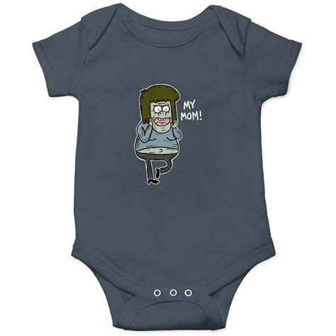 Muscle Man My Mom Regular Show Onesie Designed Sold By Matt