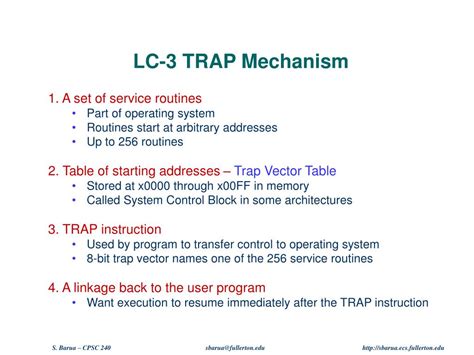 Ppt Chapter 9 Trap Routines And Subroutines Powerpoint Presentation