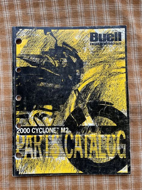 2000 Buell Cyclone M2 Parts Catalog Etsy