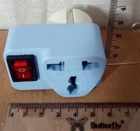 Jual Steker Convert Sambungan Colok Kaki 3 Ke Kaki 2 Dgn Tombol With Saklar Di Seller Toko Atk