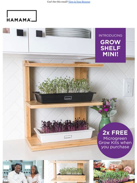 Hamama Less Than 200 Grow Shelf Minis Left Milled