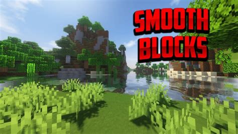 Smooth Blocks Texture Pack 1219 → 1218 Texture Packs