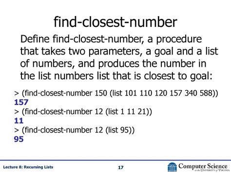 Lecture 8 Recursing Lists Cs150 Computer Science Ppt Download