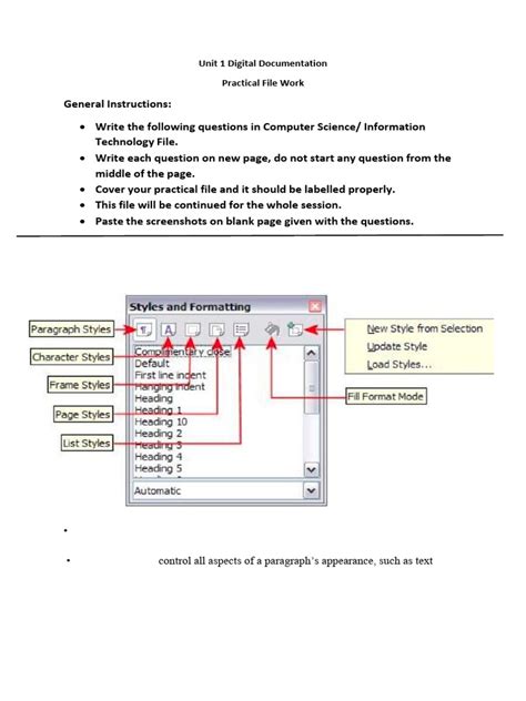 unit 1 digital documentation prac pdf