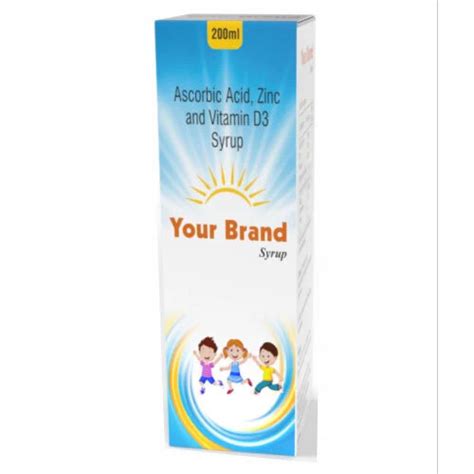 Ascorbic Acid Zinc And Vitamin D3 Syrup At Best Price In Surat Pavan Nutra