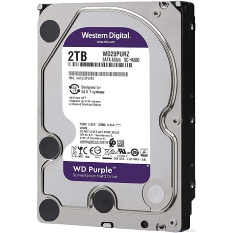 HDD WD Purple 2TB WD20PURZ