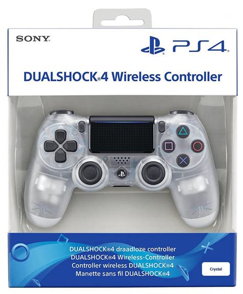 PlayStation 4 - DualShock 4 Wireless Controller, Crystal : Amazon.de: Games