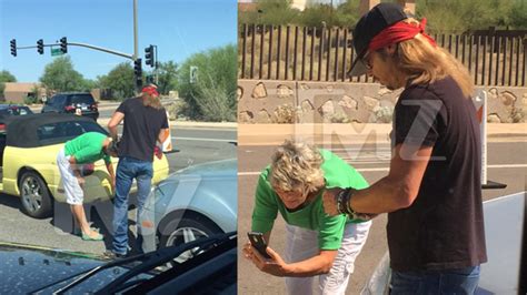 Bret Michaels Rams Lady In Broad Daylight