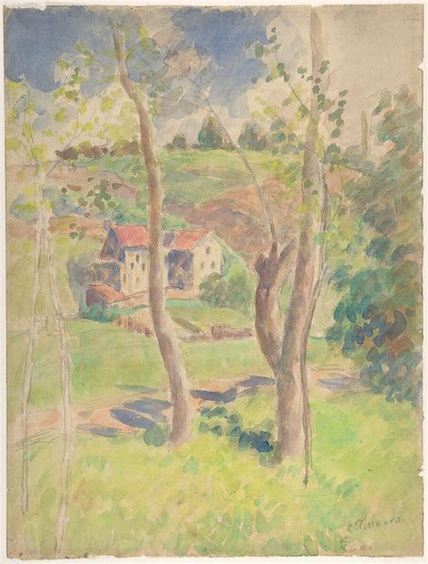 Camille Pissarro Landscape The Metropolitan Museum Of Art