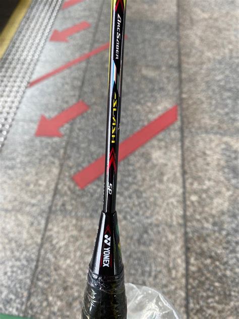 Yonex Arcsaber Z Slash Sports Equipment Sports And Games Racket And Ball Sports On Carousell