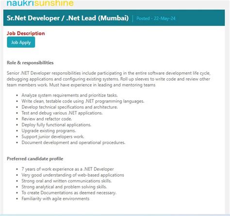 Naukri Sunshine Posted On Linkedin