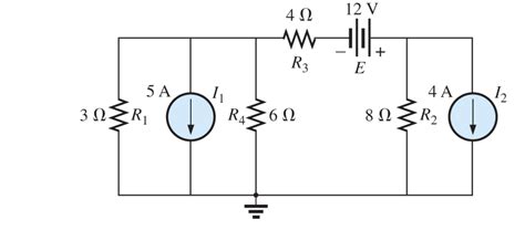 solved use mesh analysis to solve for all currents and