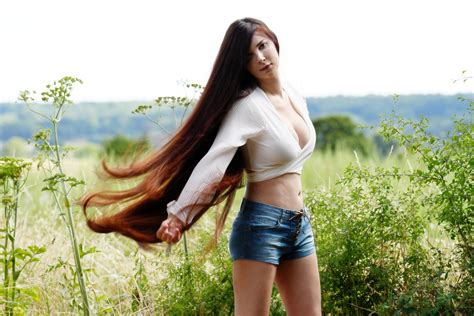 Long Hair Brushing Arya Leen Long Hair Fetish Clips Sale