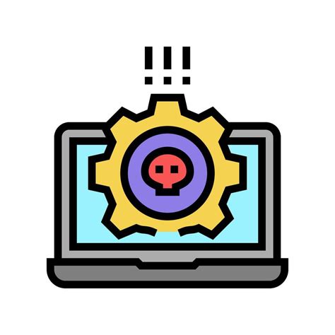 Antivirus Software Color Icon Vector Illustration 10346559 Vector Art At Vecteezy