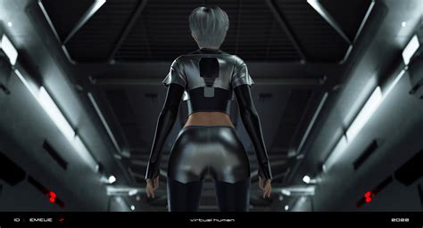 虚拟人Ava on Behance