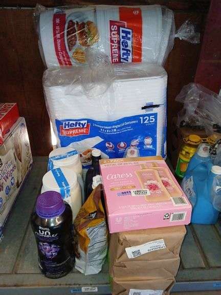 Assorted Household And Consumable Items Soap Cookies Mayo Etc