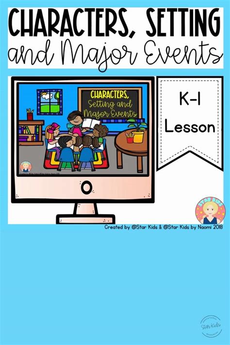 Characters Setting And Major Events RL K Video Video First Grade Resources