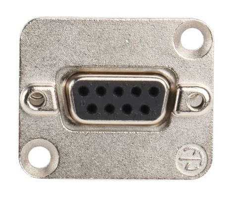 Nadb9ff Neutrik Neutrik D Sub Adapter Female 9 Way D Sub To Female 9 Way D Sub 121 7004 Rs
